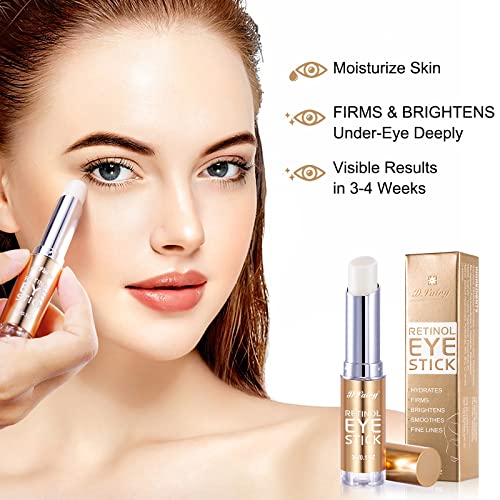 Retinol Eye Stick,Eye Brightener Stick, Retinol Eye Cream With Collagen ...
