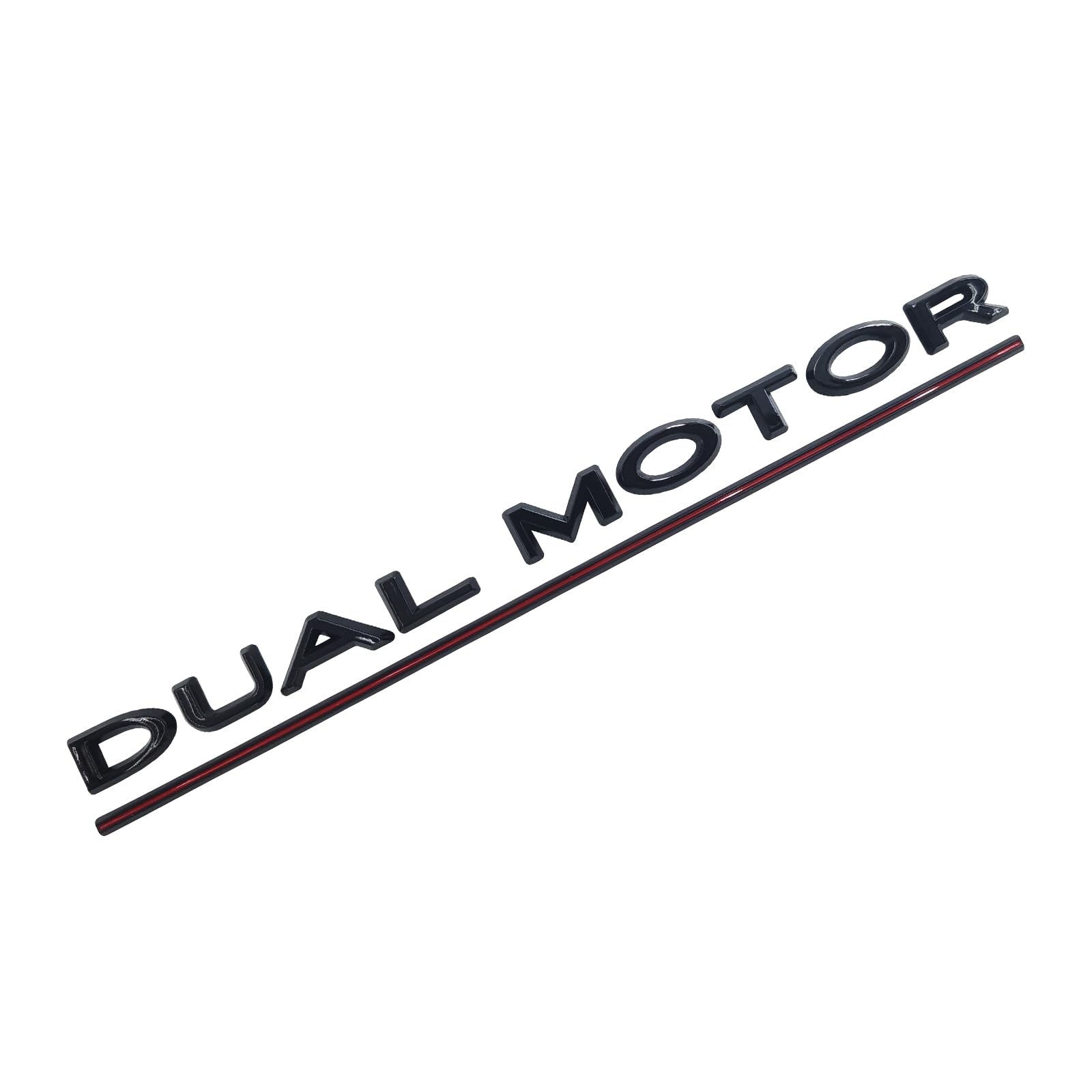 Amazon.com: Knomix Dual Motor Emblem Badge Sticker Plaid Decor ...