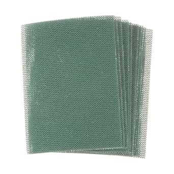 HARFINGTON 10pcs 180 Grits Mesh Sanding Screen Sheets 3" x 4" Wet or ...