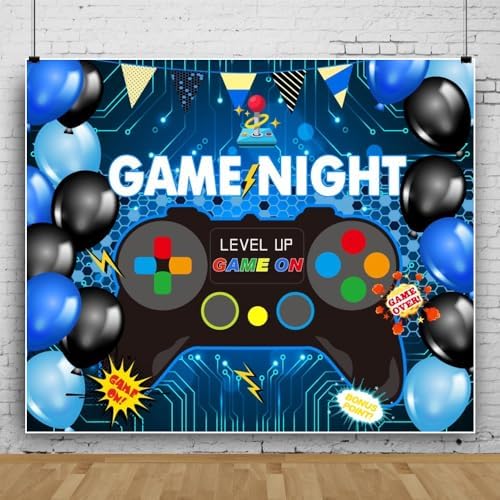 Amazon.com : ChloropLastid Video Game Photography Backdrop 10x8ft Game ...