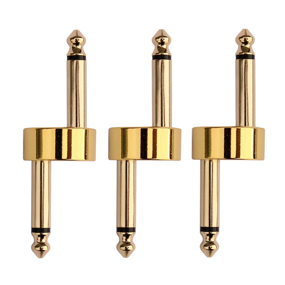Amazon.com: Flanger Pack of 4 Straight Pedal Coupler Effect Connector ...