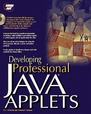 Developing Professional Java Applets: 9781575210834: Computer Science Books @ Amazon.com