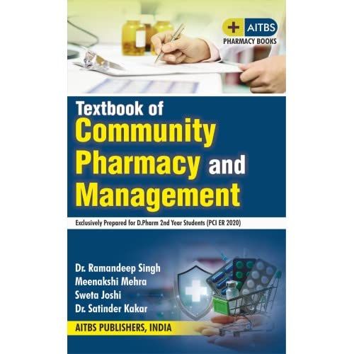 Buy Textbook of Community Pharmacy and Management (PCI ER 2020) Book ...