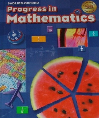 Progress in Mathematics by Sadlier-Oxford (California Edition) Grade 5: William H. Sadlier ...