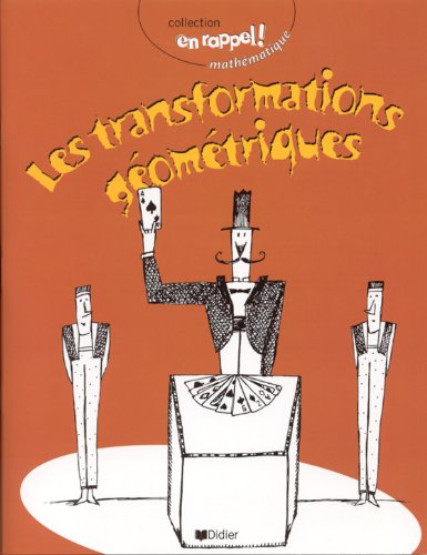 Amazon.com: Les Transformations Geometriques: 9782891443654: BRINDAMOUR ...
