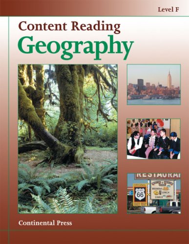 Geography Workbook: Content Reading: Geography, Level F - 6th Grade ...