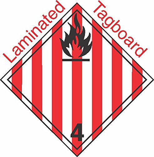 GC Labels-T308INT, International (Wordless) Flammable Solid Class 4.1 ...