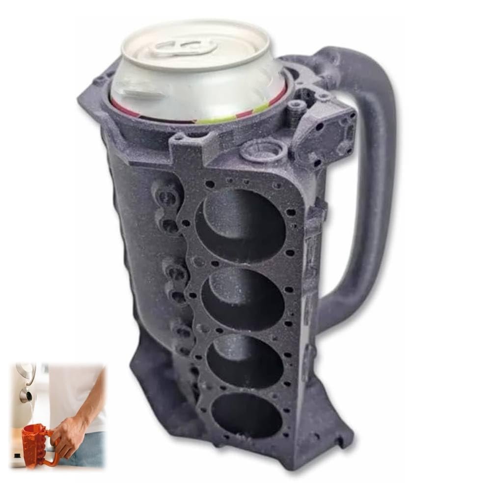 Amazon.com: Engine Block Can Mug, Mechanic Engine Mug, Funny Coffee Mug ...