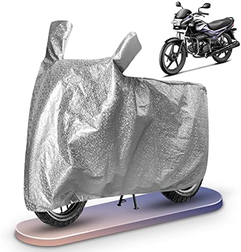 Amazon Brand - Solimo Water Resistant Bike Cover (Silver) | For Bike ...