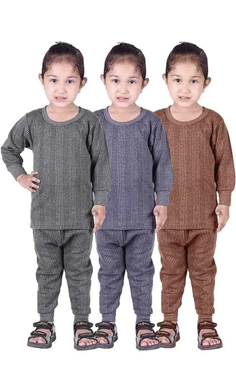 Buy Stylecart Kids Thermal Set for Boys and Girls (Pack of 3 ...