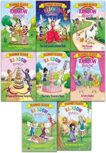 Rainbow Magic Early Readers 10 Books Bundle Collection (Belle the ...