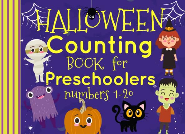 Halloween Counting Book For Preschoolers Numbers 1-20 (Counting Books ...