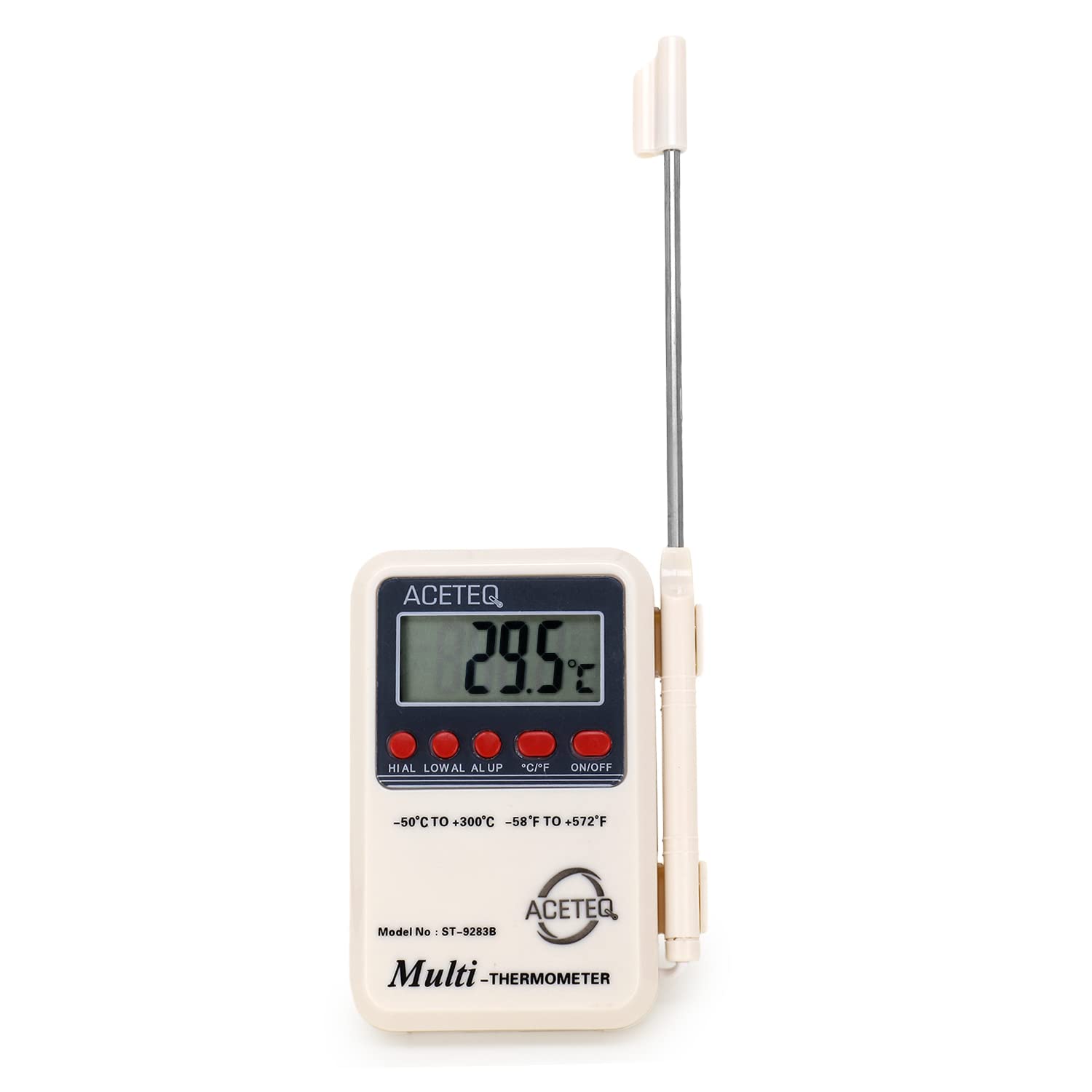 Dgarys Multi Stem Thermometer With External Sensing Probe Portable ...