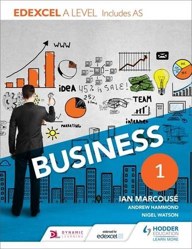 Edexcel Business A Level Year 1: Including AS: Amazon.co.uk: Marcouse ...