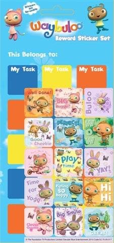 Waybuloo - Reward Sticker Chart - Sticker Style : Amazon.co.uk: Toys ...