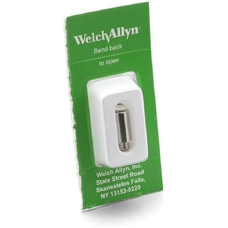 Amazon.com: 2.7W 3.5V Halogen Replacement Bulb for Welch Allyn Otoscope ...