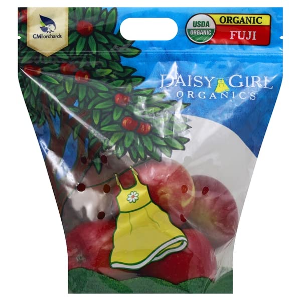 Amazon.com: PRODUCE Organic Bagged Fuji Apples, 32 OZ : Grocery ...