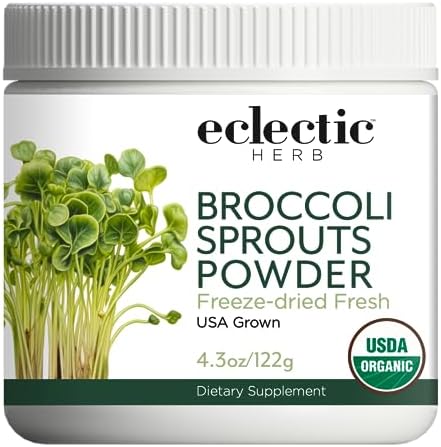 Amazon.com: Eclectic Herb Broccoli Sprouts Powder 122 Grams : Health ...