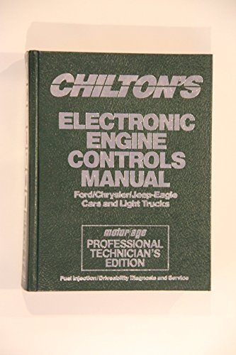 Chilton's Electronic Engine Controls Manual 1990-1992 Ford/Chrysler ...