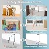 Amazon.com: Bathtub Rails for Seniors Shower Grab Bars Clamp on Tub Rail Bath Tub Handles Heavy ...