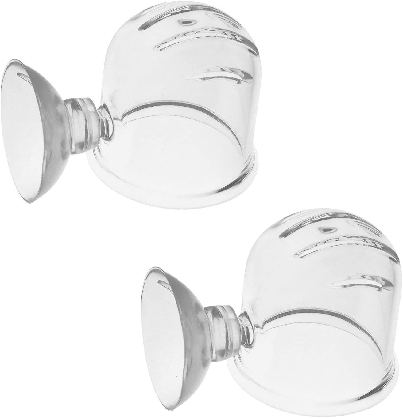 IAFVKAI Aquarium Cone Red Worm Feeder Acrylic V-Shape Automatic Fish ...