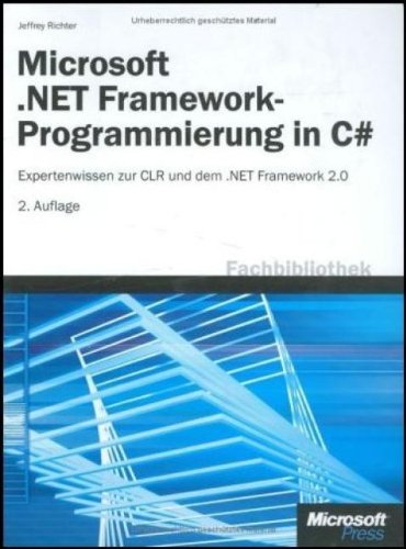 Microsoft .NET Framework-Programmierung mit C shar: Jeffrey M. Richter: 9783860639849: Amazon ...