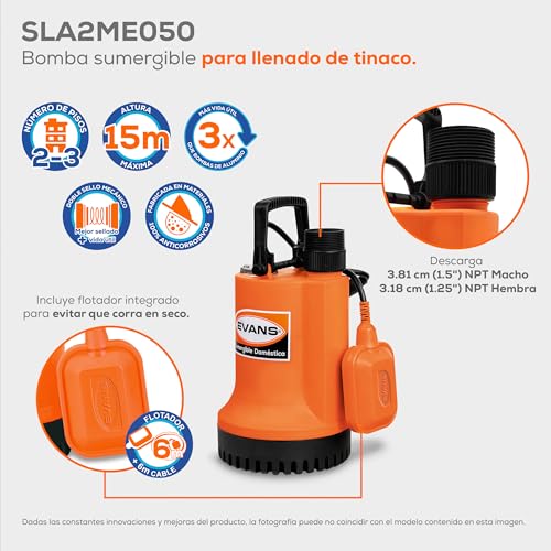 Bomba Para Cisterna De Agua - Ferreteria Y Herramientas
