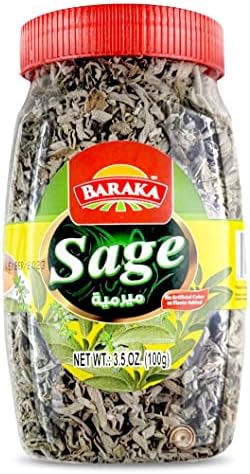 Amazon.com : Baraka Dried Sage Tea Leaves | Caffeine-Free Loose Leaf ...