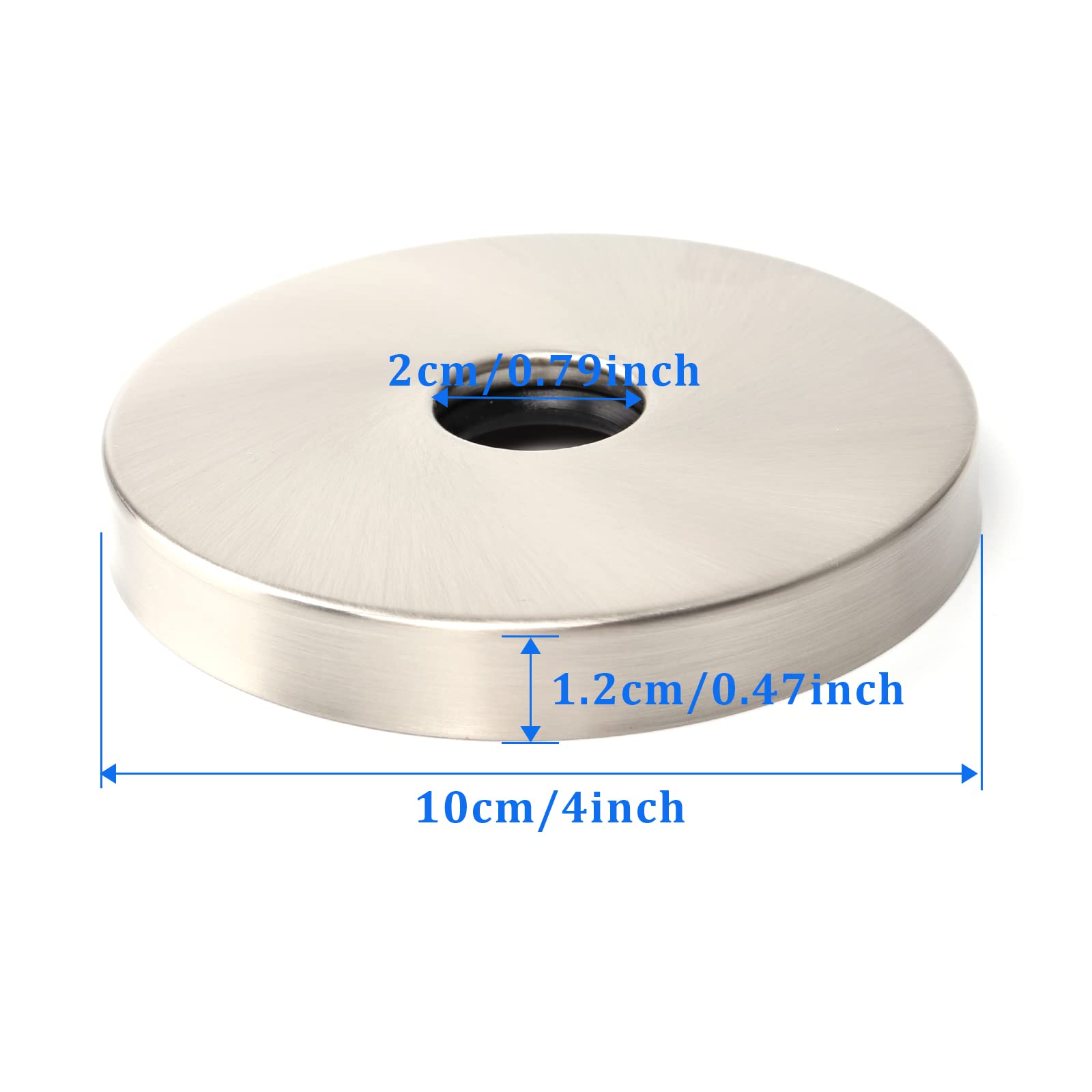 Snapklik.com : OPERMAXER 4 Inch Shower Arm Flange Oversized Plumbing ...