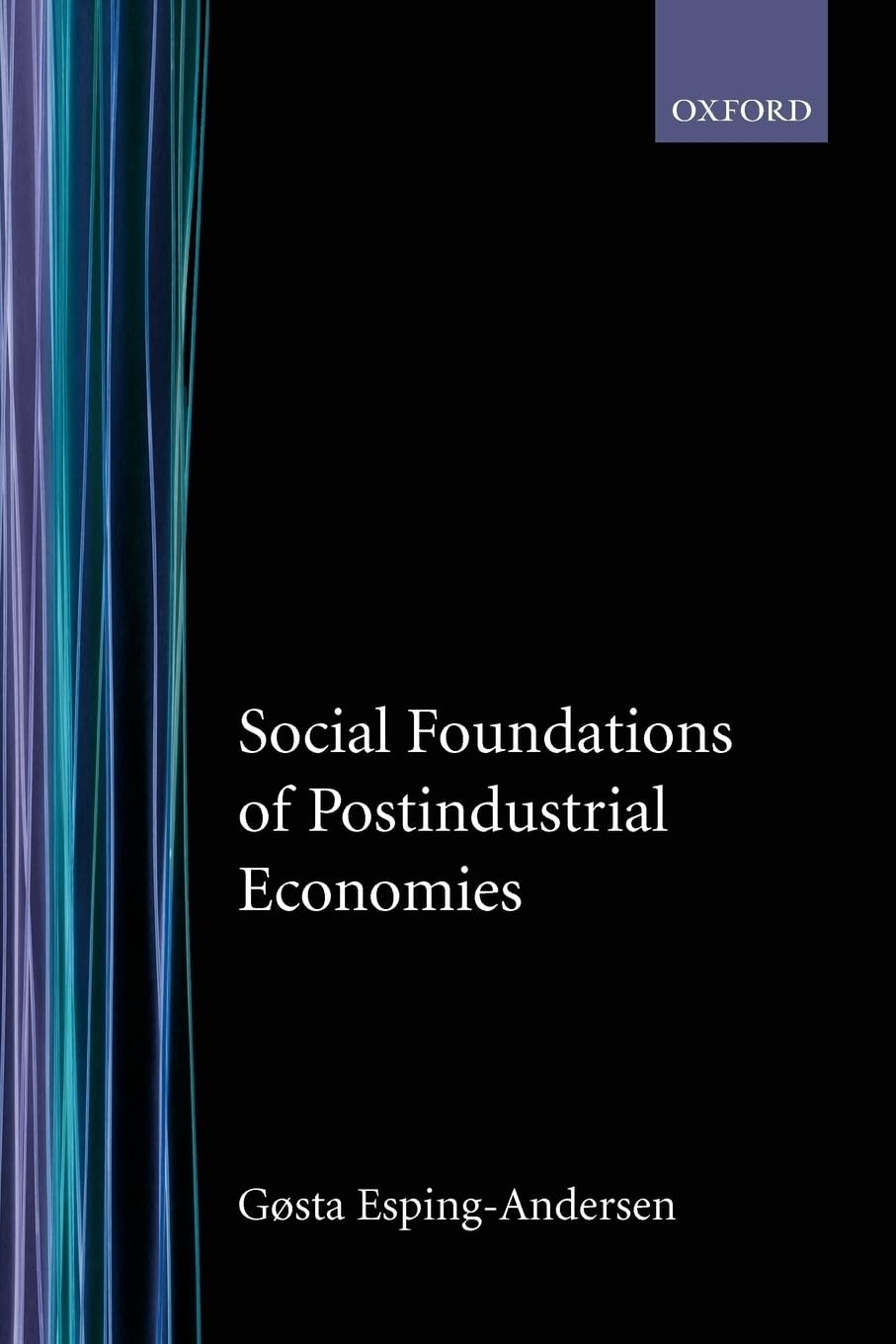 Amazon | Social Foundations Of Postindustrial Economies | Esping ...