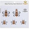 Amazon.com: Honey Bee Family Car Stickers - Full Color - Includes Queen ...