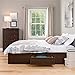 Amazon.com: Prepac Full Mate's Platform Storage Bed with 6 Drawers ...