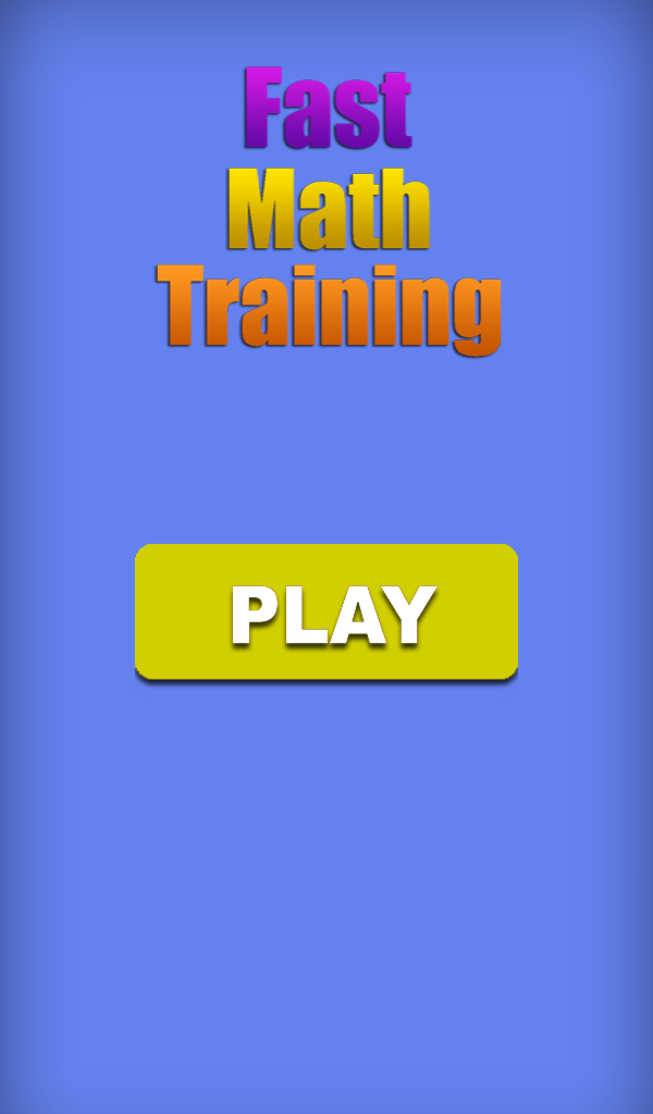Fast Math Training - App on Amazon Appstore