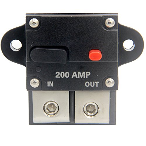 Snapklik.com : 200 Amp Circuit Breaker, Automotive High Current 0 2 4 8 ...