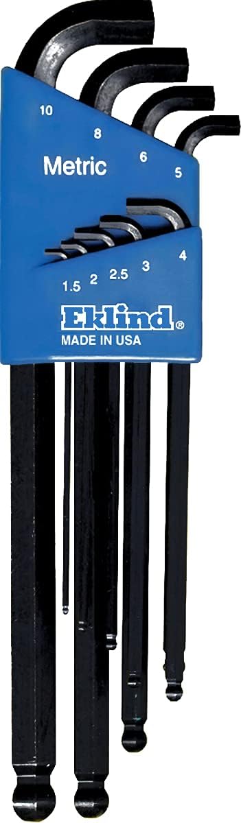 Amazon.com: Titan TIT12738 9 Piece Metric Low Profile Hex Key Set ...