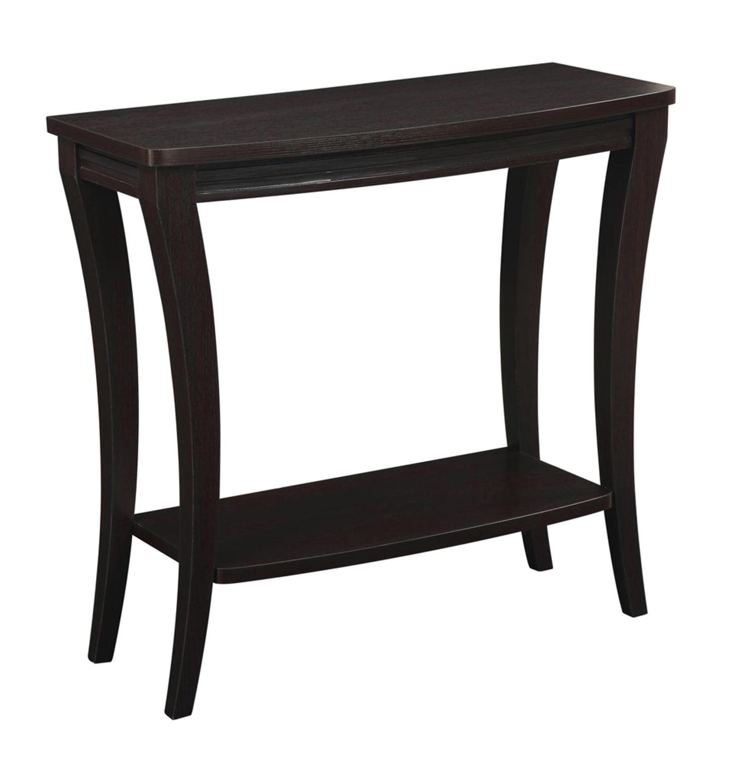 Amazon.com: Convenience Concepts Newport Console Table with Shelf, Espresso