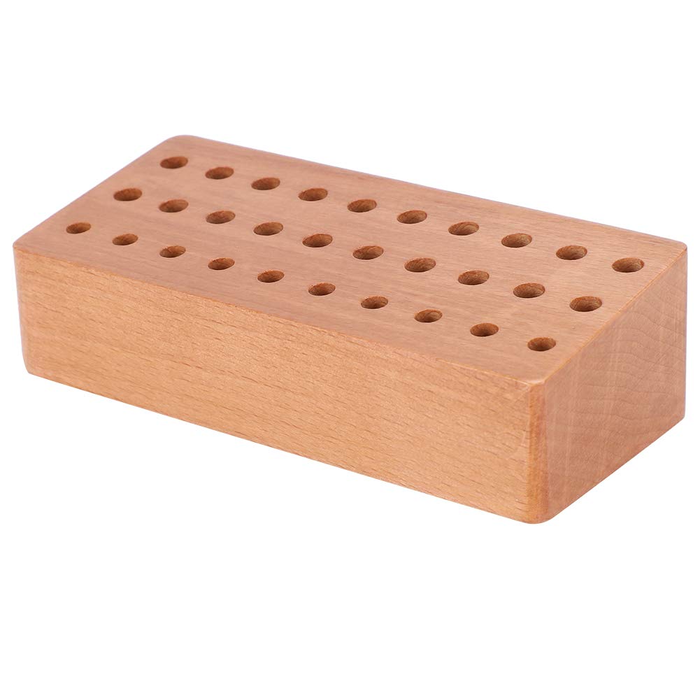 Buy WNSC Screwdriver Holder, 15 × 6.6cm 30 Holes Inclined Rectangular ...