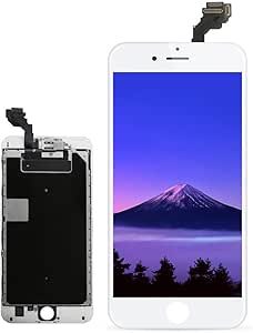 Amazon.com: Full Assembly Screen Replacement for iPhone 6s Plus White 5 ...
