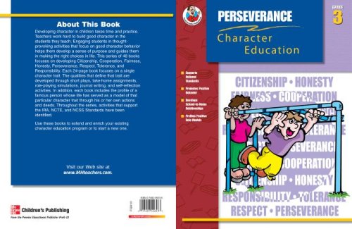 Character Education: Perseverance, Grade 3 : Amazon.it: Libri