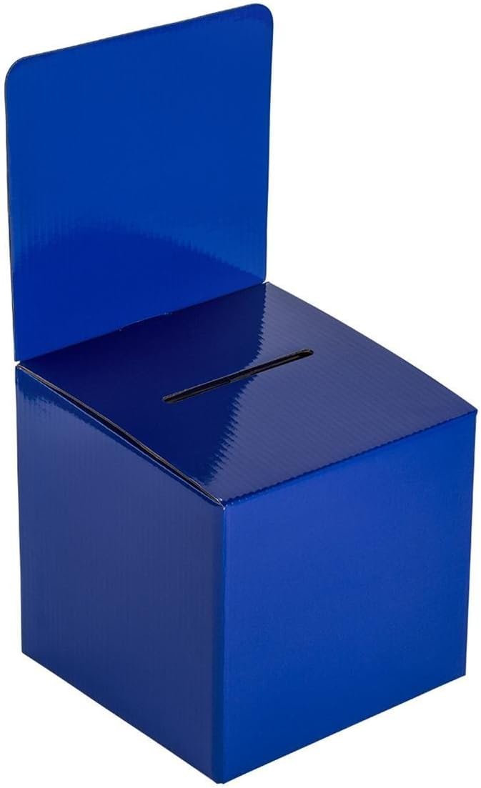 My Charity Boxes - Pack of 5 - Medium Cardboard Box - Ballot Box ...