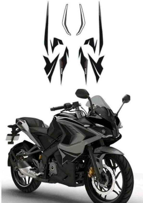Sticker & Decal for Bike (Black) (@Rs@200@Black) : Amazon.in: Car ...