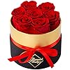 Amazon.com: GLAMOUR BOUTIQUE Eternal Preserved Roses in a Box - Flowers ...