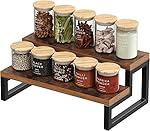 OXMIC Wood Display Riser Stand, Wooden Display Riser Shelf, Kitchen ...