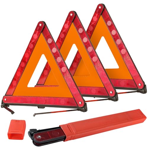 Snapklik.com : DASBET Emergency Warning Triangles Roadside Safety ...
