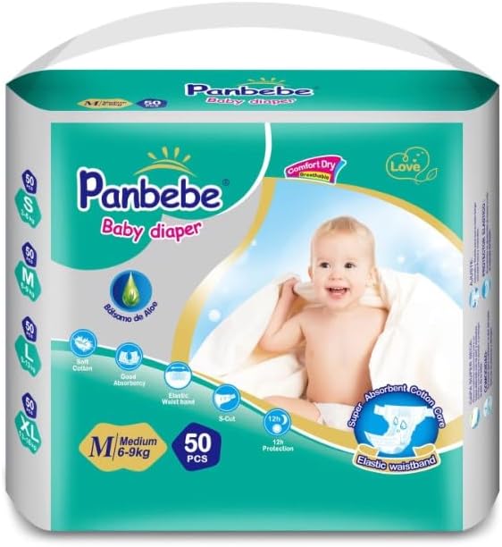 Amazon.com : Panbebe, Baby Diapers, Disposable Diapers, Infant Diapers ...