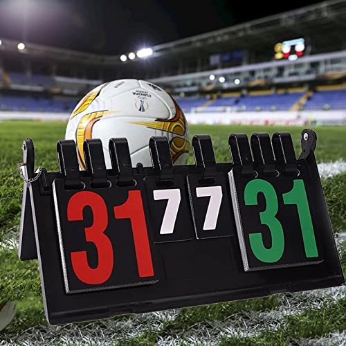 CHSEEO 6-Digital Baseball Scoreboard, Ping Pong Tennis Volleyball ...