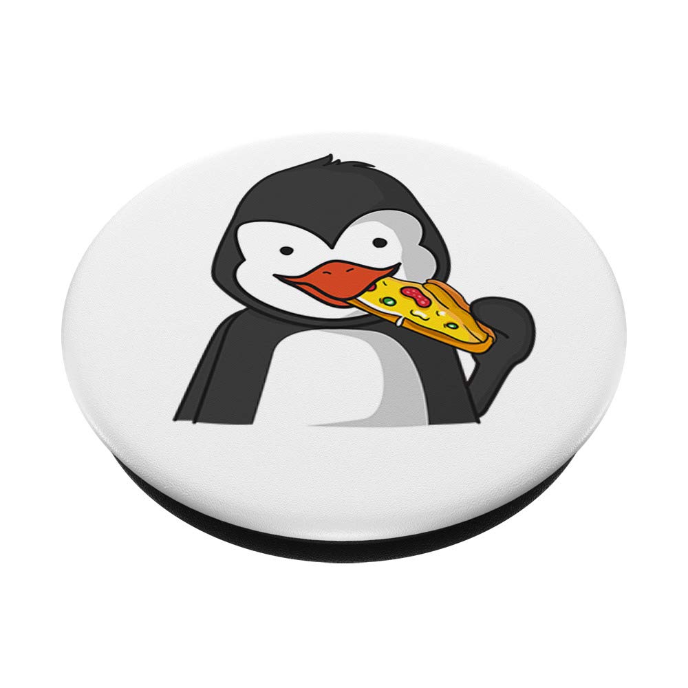 Penguin Eating Pizza
