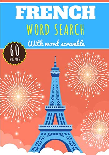 French Word Search: Challenging Puzzle Brain book For Adults, Kids ...