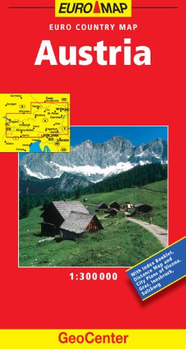 Austria GeoCenter Euro Map (GeoCenter Euro Maps): 9783829764339: Amazon ...