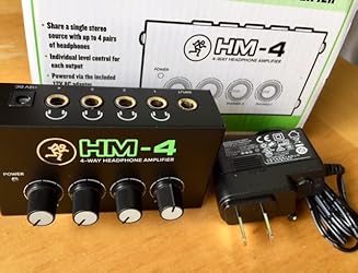 Amazon.com: Mackie HM-4 Headphone Amplifier : Electronics